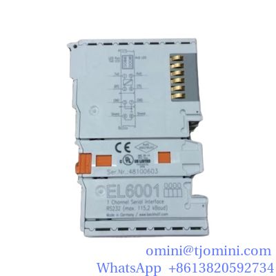 EL6001 EtherCAT Terminal 1-channel communication interface | Beckhoff ...