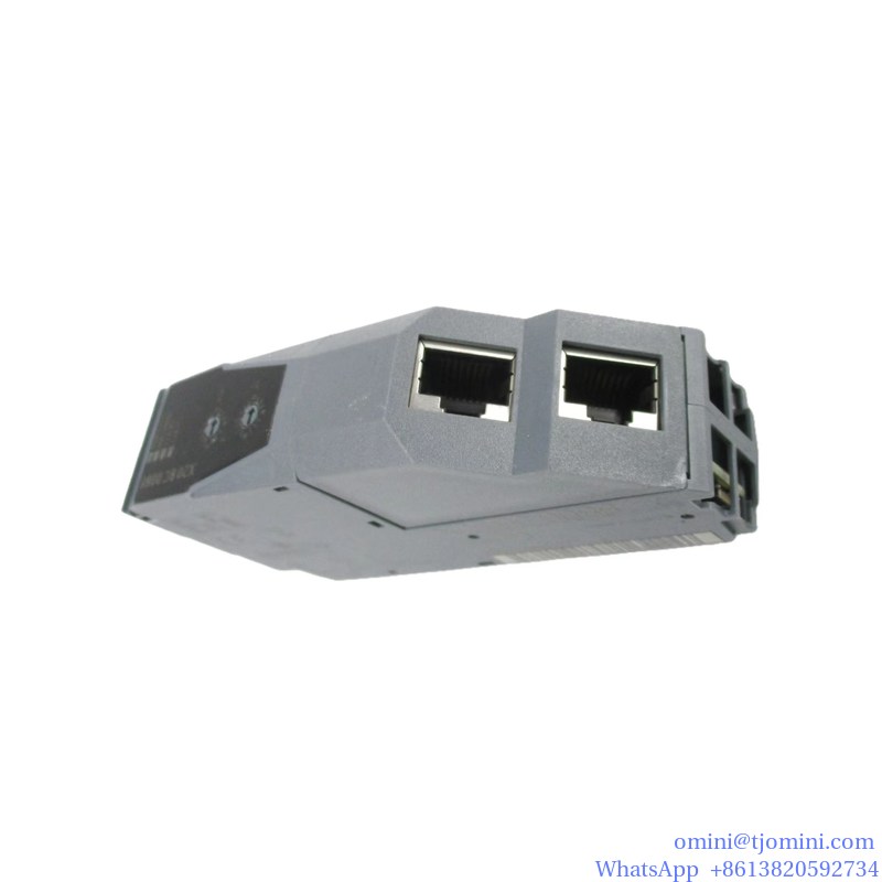 X20BC0088 Integrated 3-port switch for efficient cabling Auto ...
