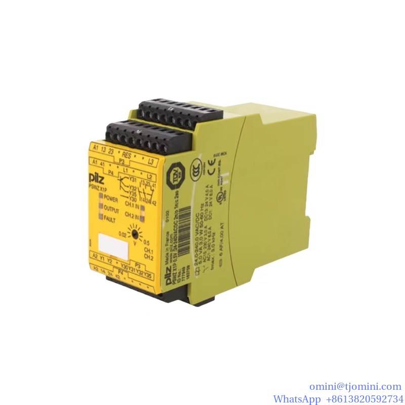 787949 Safety relay (standalone) Measuring inputs 1/3-phase | Pilz of F ...