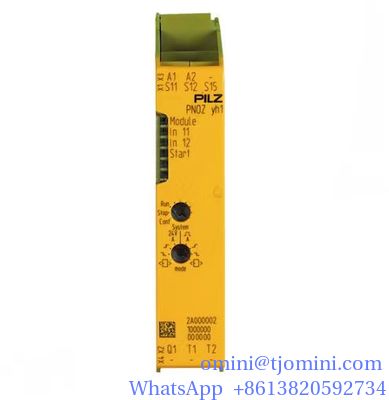 The head module of the modular safety relay myPNOZ communicates ...