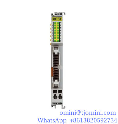 EtherCAT terminal module EL1852 short circuit protection and polarity reverse protection ...