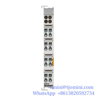 KL9010 bus end terminal for data exchange between the Bus Coupler and ...