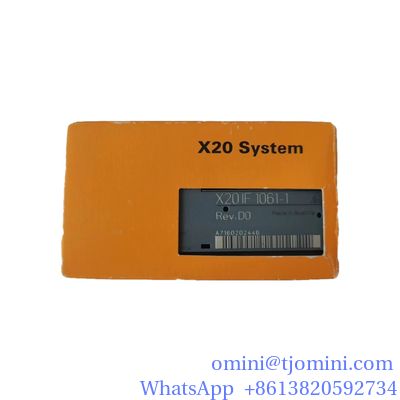 X20IF1061 The interface module can be operated in X20 CPUs quickly ...