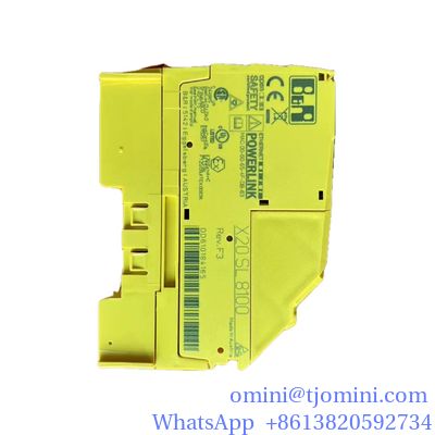 X20SL8100 openSAFETY manager for up to 100 SafeNODEs Safety technology ...